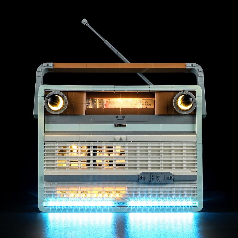 LIGHTAILING Light for Lego-10334 Retro Radio - Led Lighting Kit ...