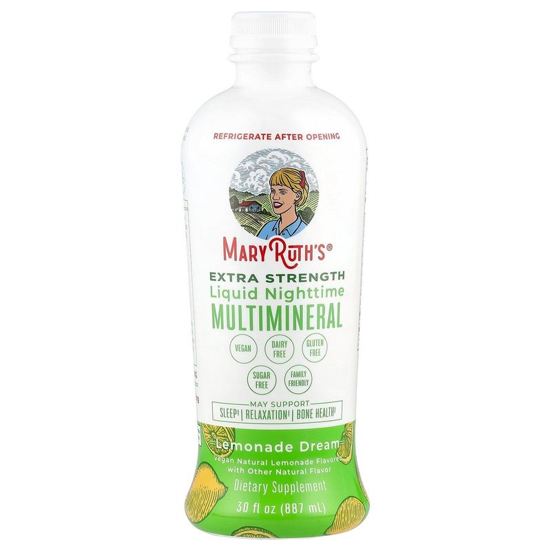 Extra Strength Liquid Nighttime Multimineral, Lemonade Dream, 30 fl oz ...