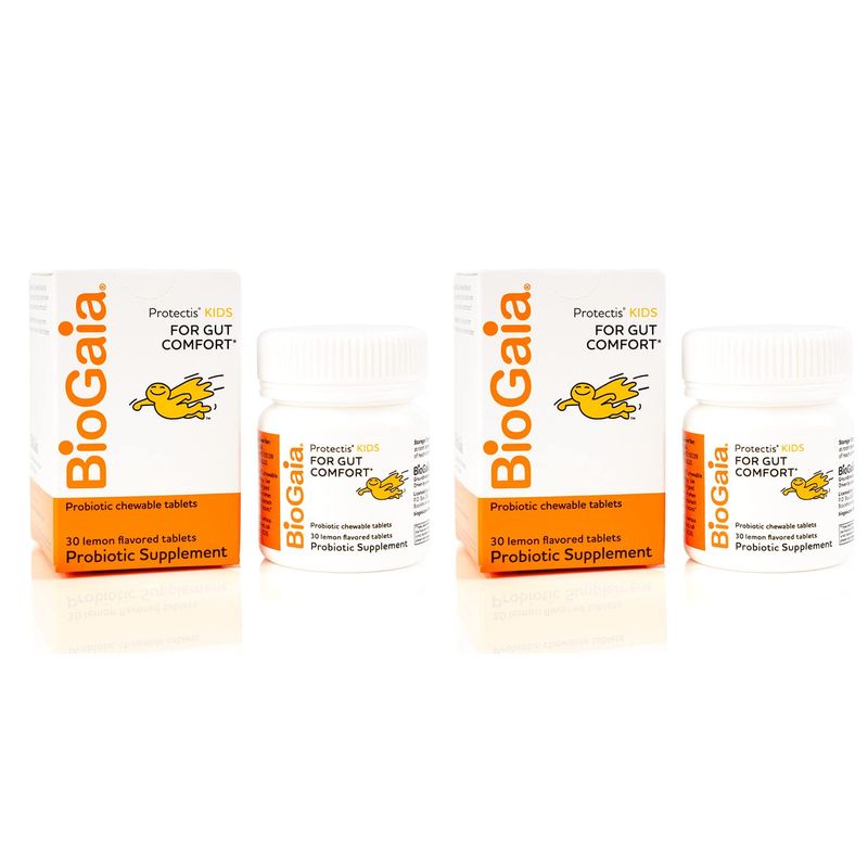 BioGaia Protectis Chewable Tablets for Toddlers, Kids, and Teens ...