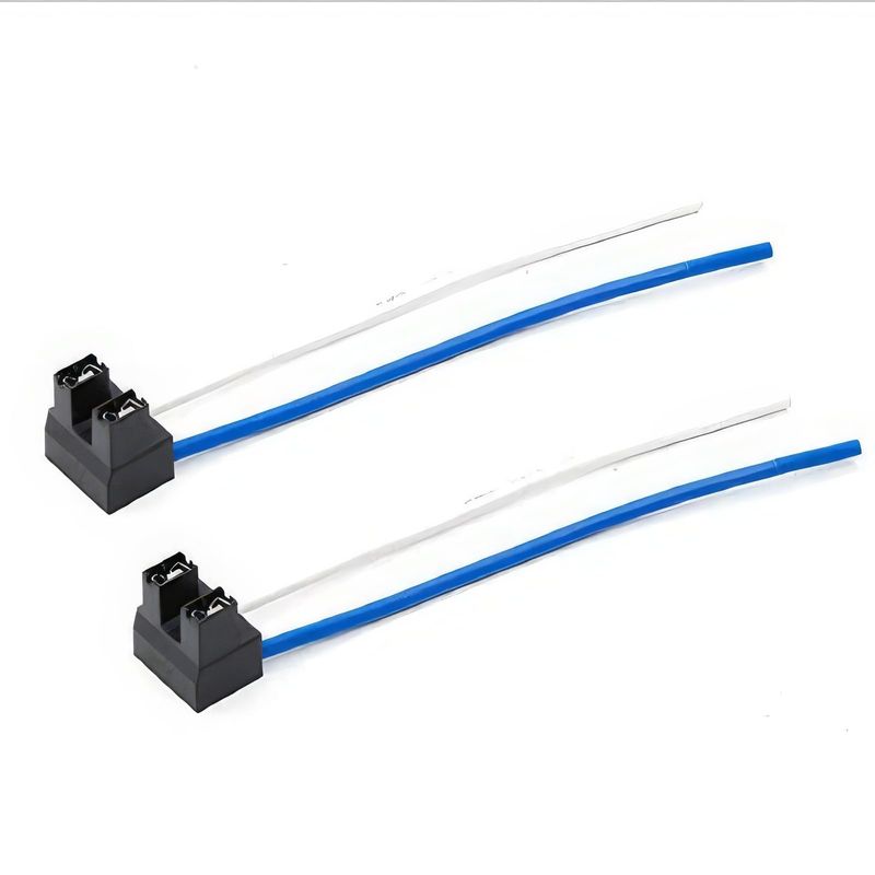 MASO 2 PCS H7 2 Pin Connector, 2 Pin Cable Headlight Replacement H7 ...