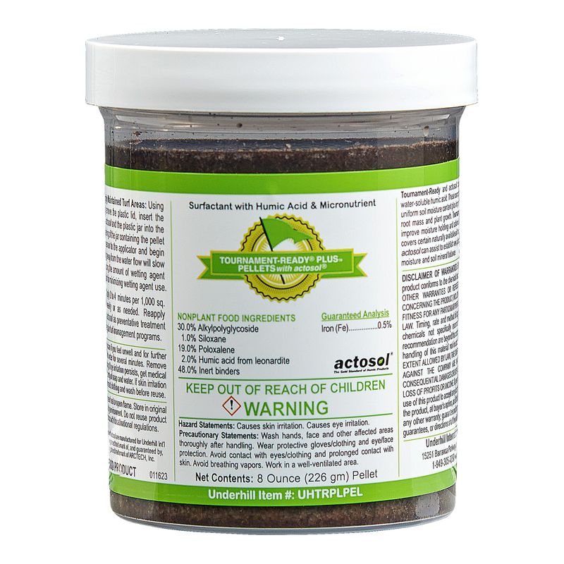 Underhill UHTRPLPEL Tournament-Ready Plus Wetting Agent Pellets Soil ...