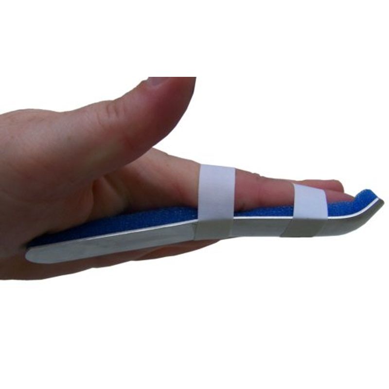Alpha Medical Gutter Finger Splint Brace for Jammed & Injured Fingers 6 ...