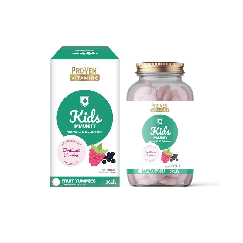 Proven Children's Vitamins - Immune System Booster Kids - 60 Delicious ...