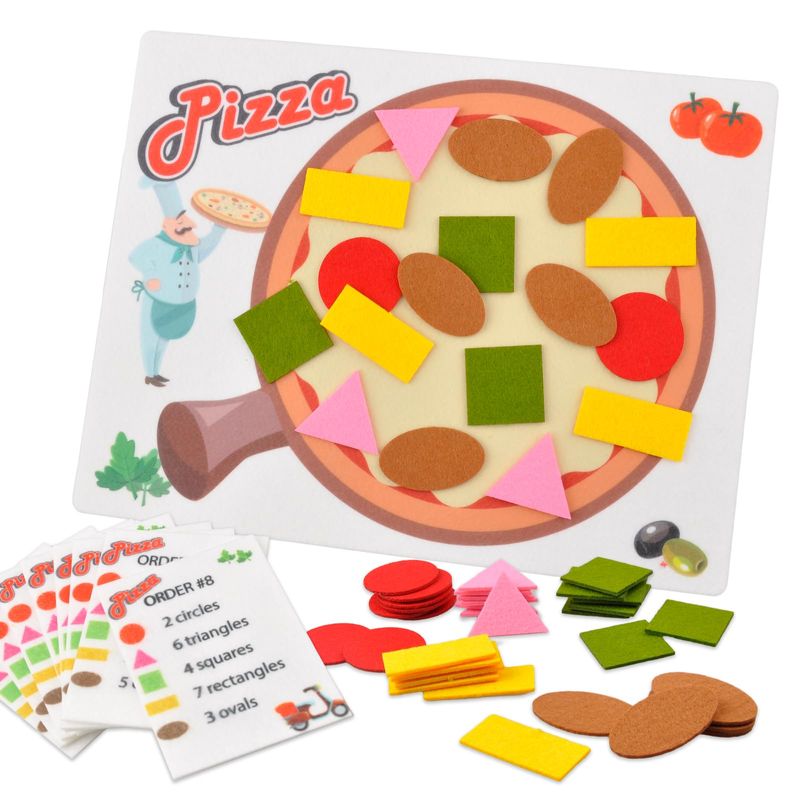 CHEFAN Pizza Counting Toddler Toys, Toddler Number Learning Toys ...