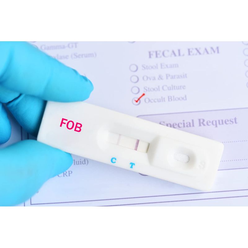 5 x Bowel Cancer Test - GP Professional Colon Health Faecal Occult ...