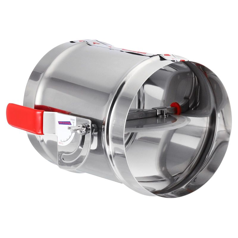 PATIKIL HVAC Duct Manual Volume Backdraft Damper, 6 Inch, Airflow ...