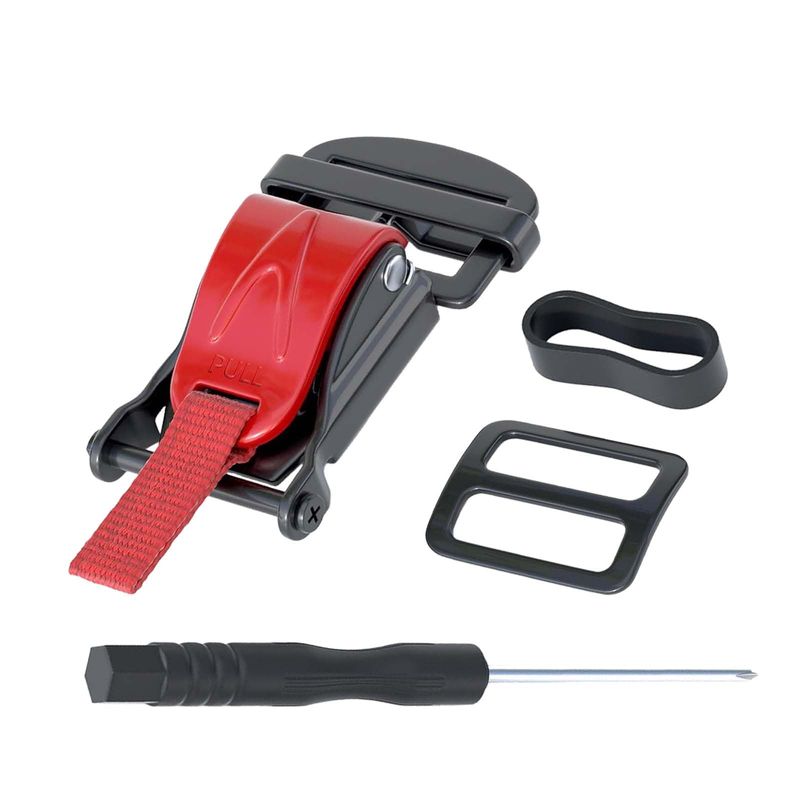 Motorcycle Helmet Quick Release Buckle Replacement Kit,Stainless Steel ...