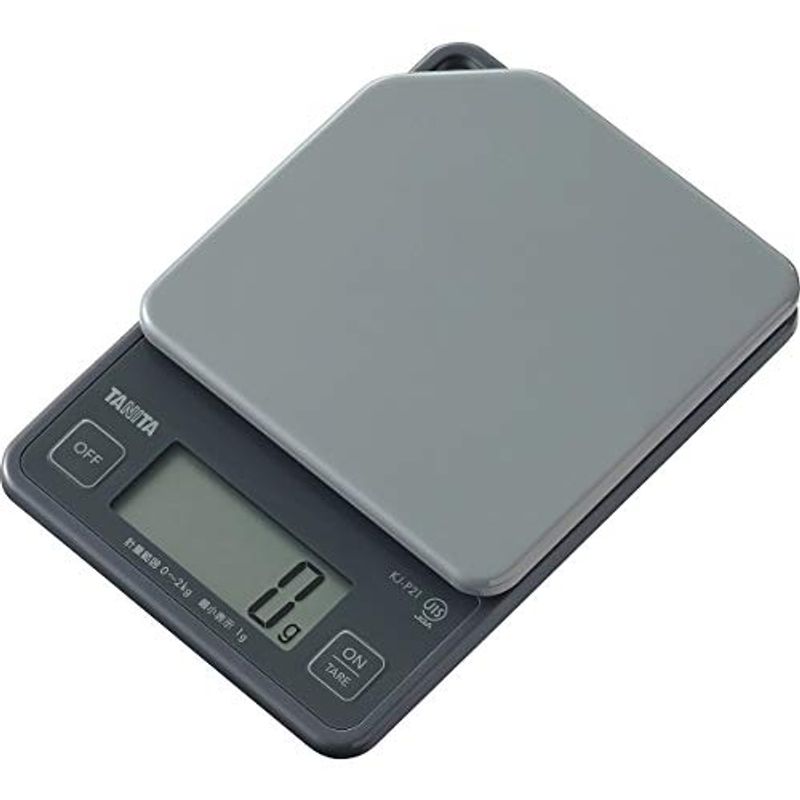 Tanita Digital Cooking Scale, Gray, Maximum Weight 2.2 lbs (1 kg ...