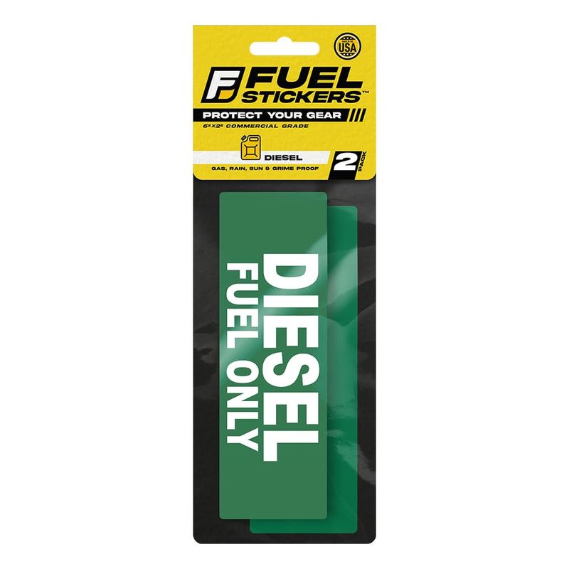Diesel Sticker for Fuel Tank - Weatherproof Diesel Only Sticker - Fuel ...