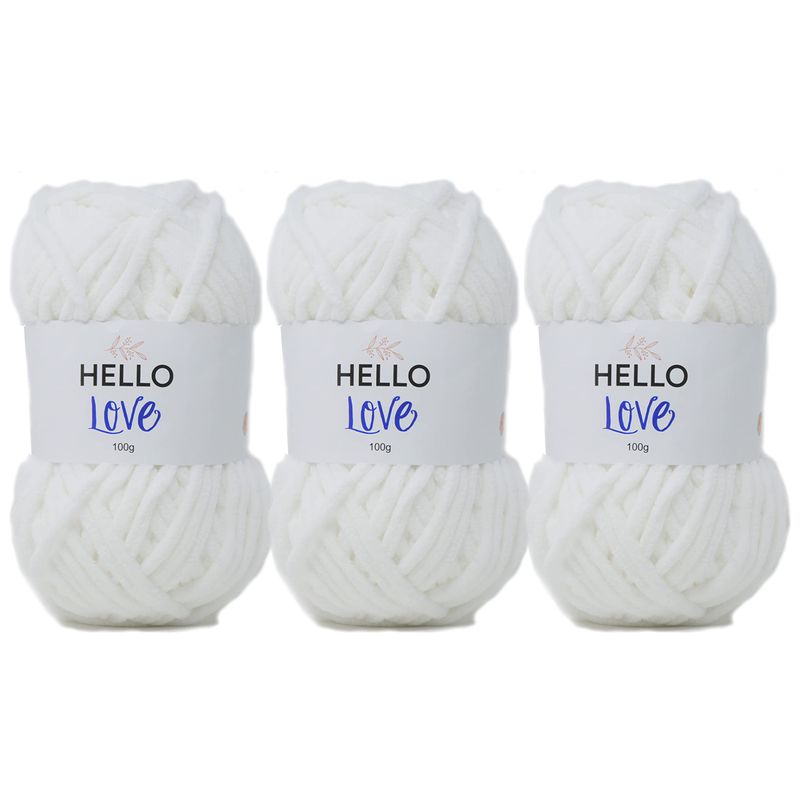 Hello Love - Baby Blanket Yarn 300g - White - Online Marketplace ...