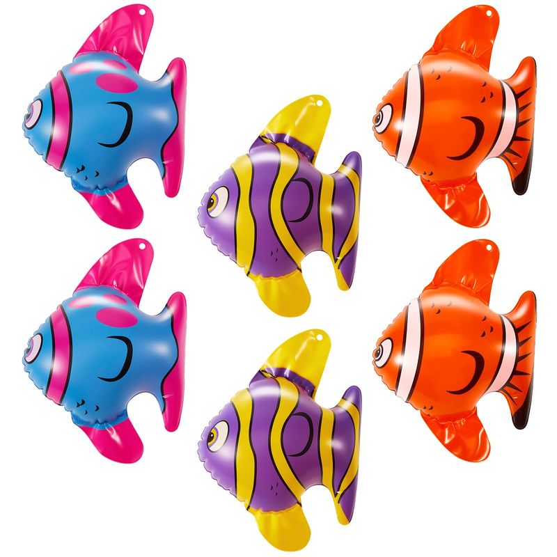 Outus Inflatable Fish Colorful Fish Balloons Fish Tropical Balloons ...