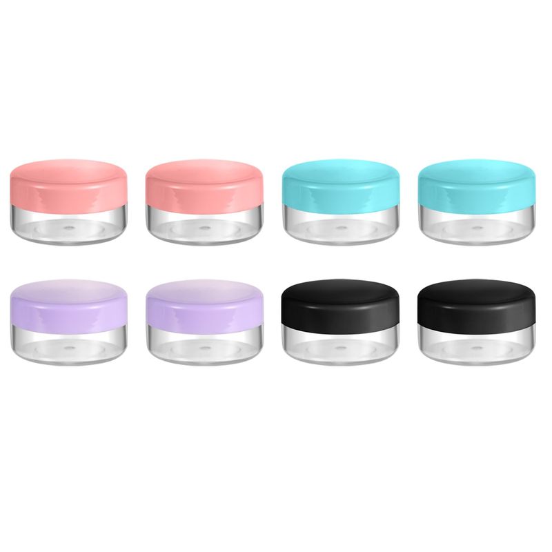 8 Pcs Travel Pots 10 Graml Travel Containers Sample Pots Travel Cream ...