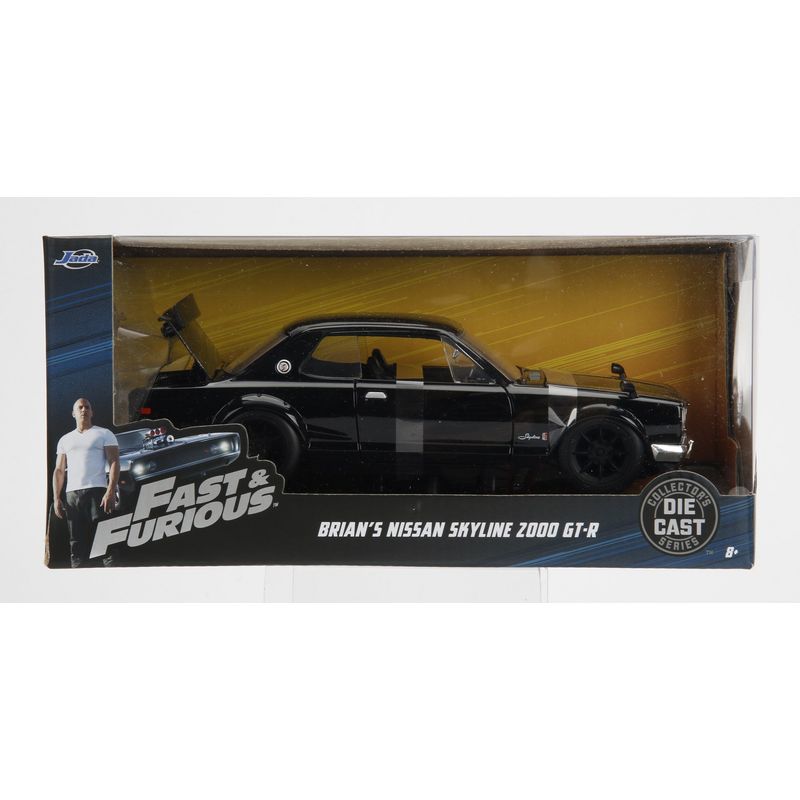 Jada Toys JADATOYS 99686 [1/24 Scale Movie Furious Brian Nissan GTR ...