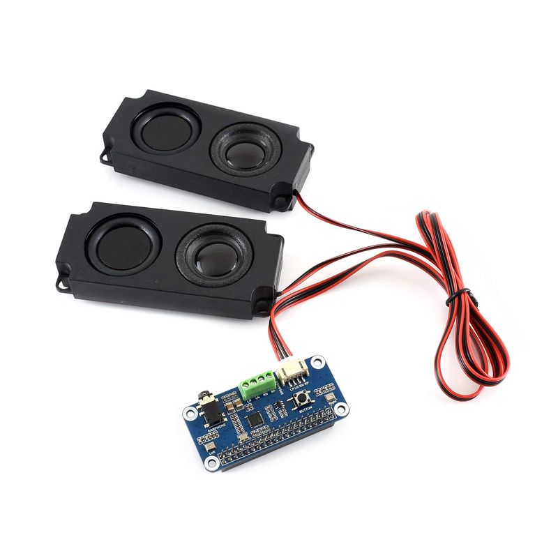 Waveshare WM8960 Hi-Fi Sound Card HAT for Raspberry Pi Audio Module ...
