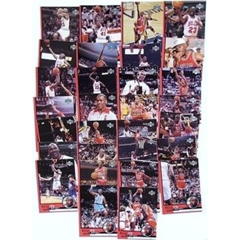 1999 Upper Deck Michael Jordan HUGE Complete 30 Card Tribute Set ...
