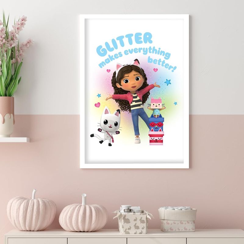 Themed Gabby's Dollhouse Print - Gabby Letter and Name Personalised ...