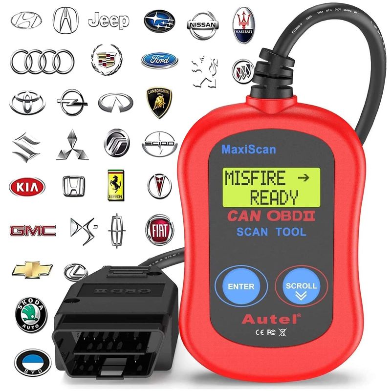 Autel MS300 OBD2 Scanner Code Reader, Turn Off Check Engine Light, Read ...