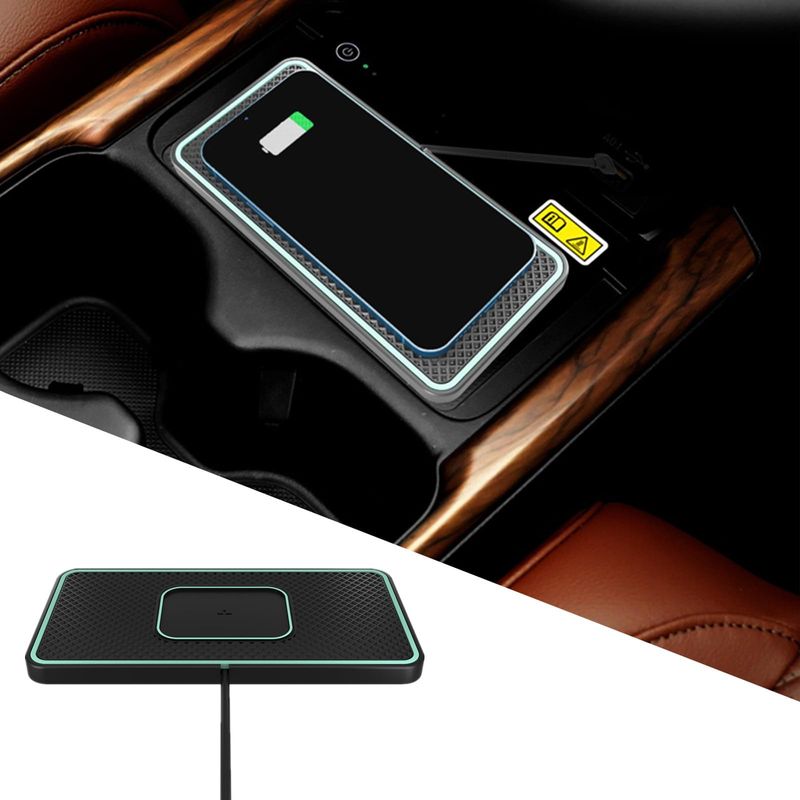 AUSTYLCO Car Wireless Charger, Car Wireless Charging Pad Car Charger ...
