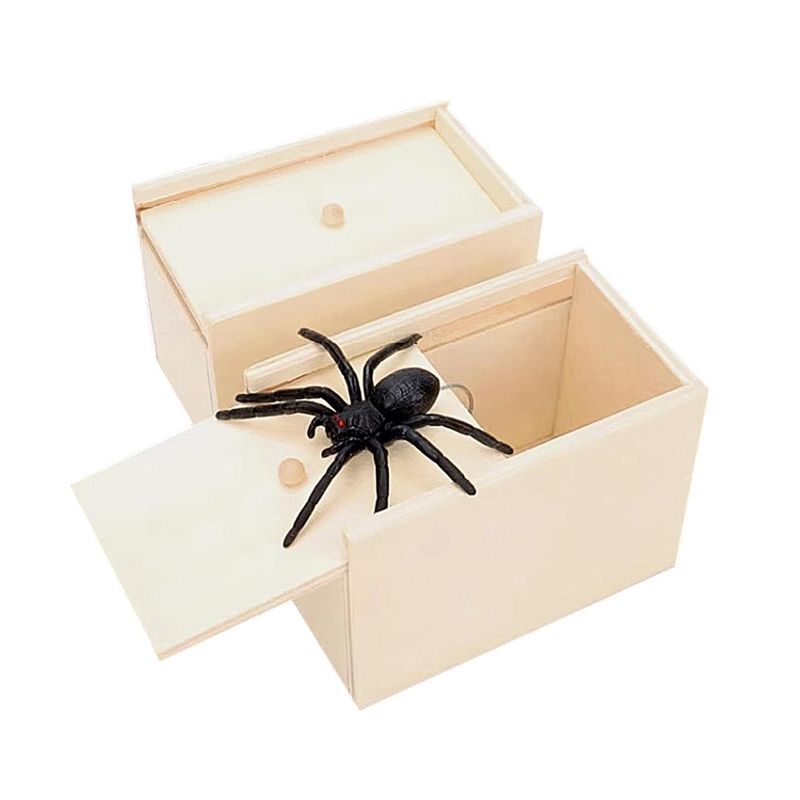 2 Pcs Spider in A Box Prank, Spider Prank Box, Spider in A Box, Spider ...
