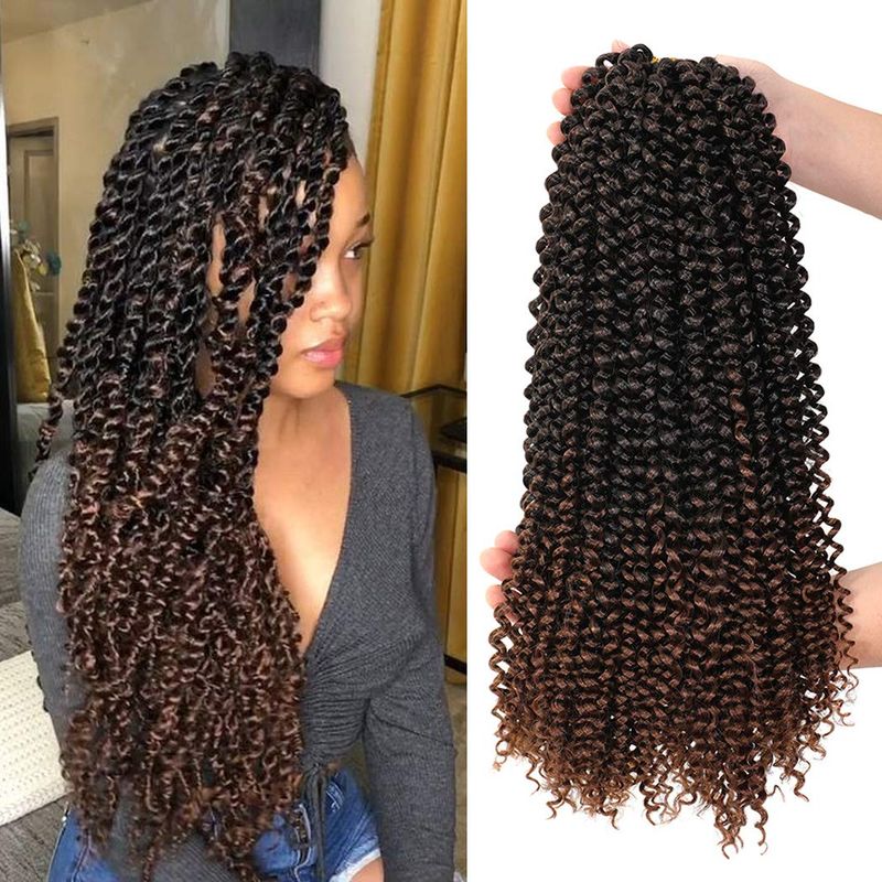 Dansama Passion Twist Hair Water Wave Braiding Hair for Butterfly Locs ... Dansama Passion Twist Hair Water Wave Braiding Hair for Butterfly Locs ...