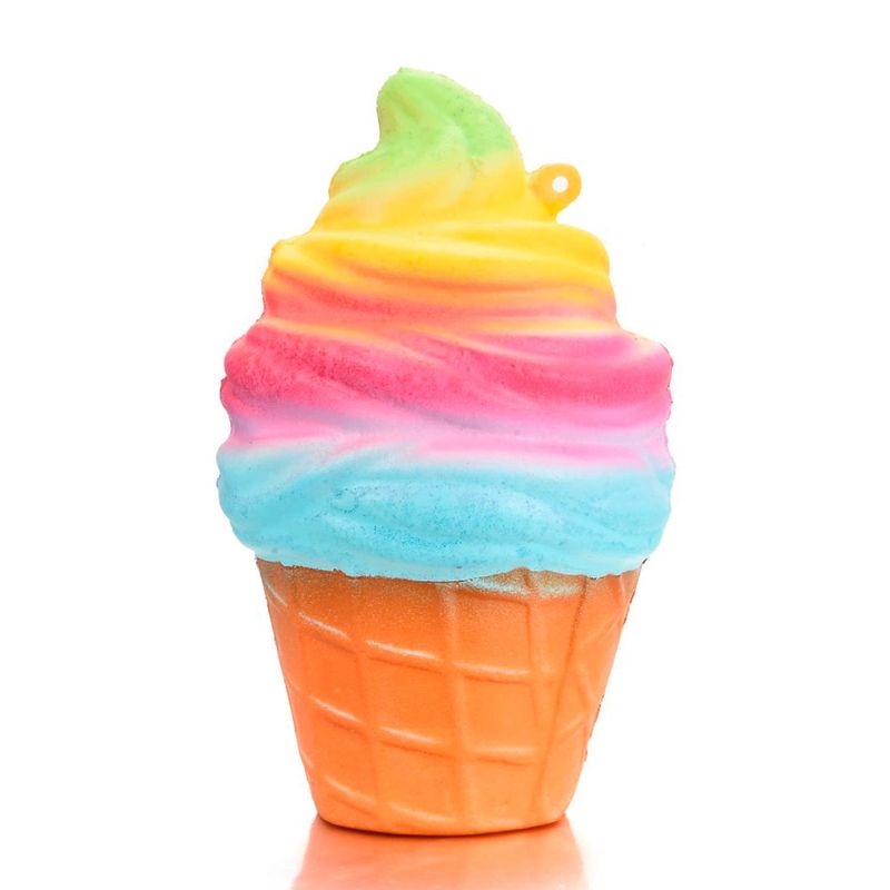 Ice Cream Squishy Fidget Item - Small Squishy Stress Ice Cream Stress ...