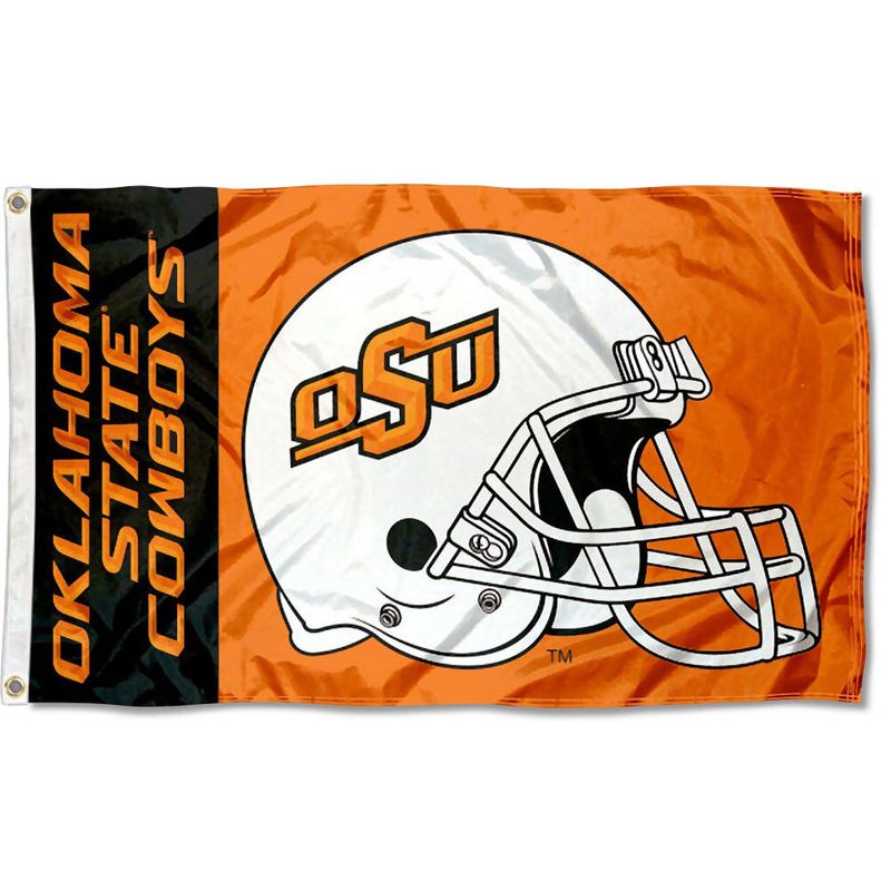 OSU Cowboys College Football Helmet Flag - Online Marketplace - EveryMarket