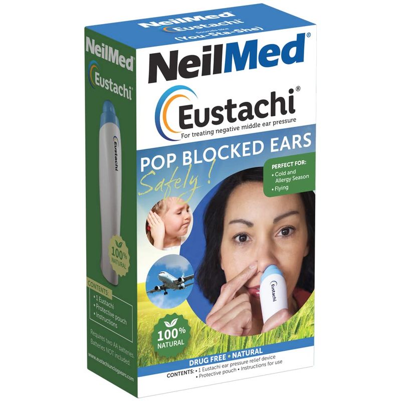 NeilMed Eustachi-Eustachian Tube Exercise-Pop Blocked Ears Safely ...