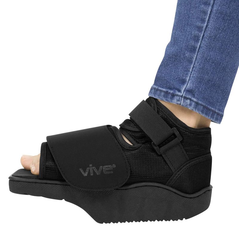 Vive Offloading Post-Op Shoe - Forefront Wedge Boot for Broken Toe ...