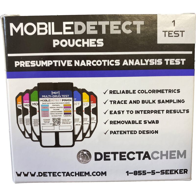 Residue Detection THC Drug Test Kit - Rapid Surface Residue Detector, 1 ...