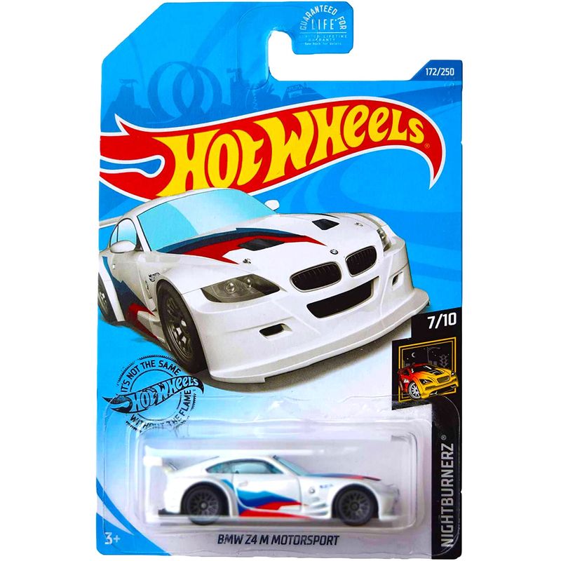 Hot Wheels 2020 Nightburnerz Z4 M Motorsport, White 172/250 - Online ...