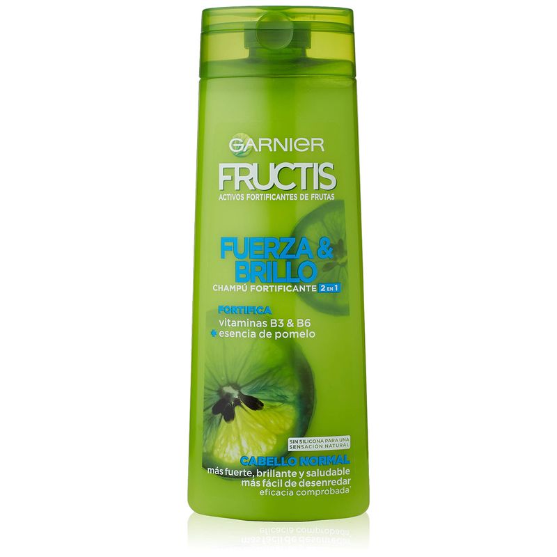 Garnier Fructis Shampoo Force and Gloss Shampoo, 2-in-1 360 ml - Online ...