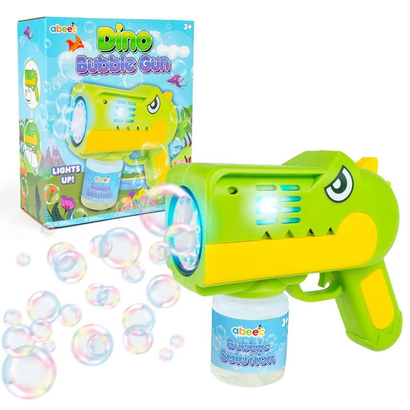 abeec Dinosaur Bubble Gun, Fun And Friendly Electric Bubble Guns For ...