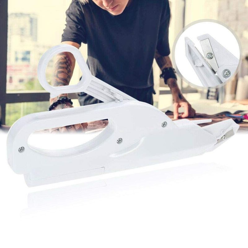 Electric Automatic Scissors DIY Cordless Cutter Shears Fabric Paper ...