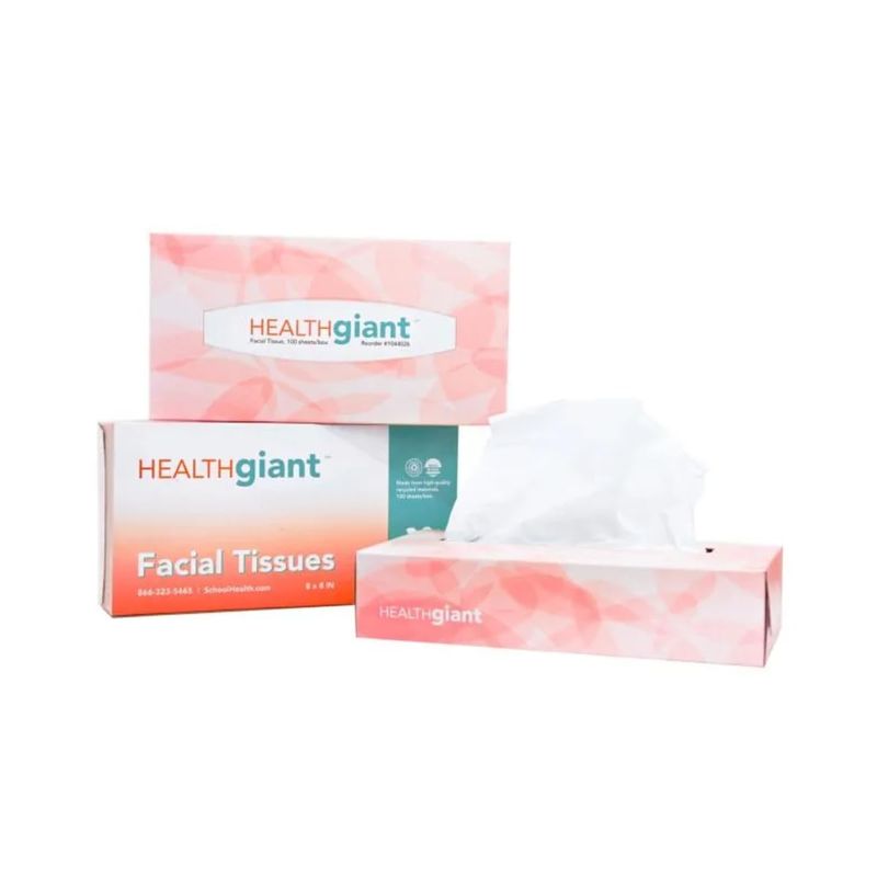 Health Giant, By School Health - Recycled Facial Tissues Case, 100 ...