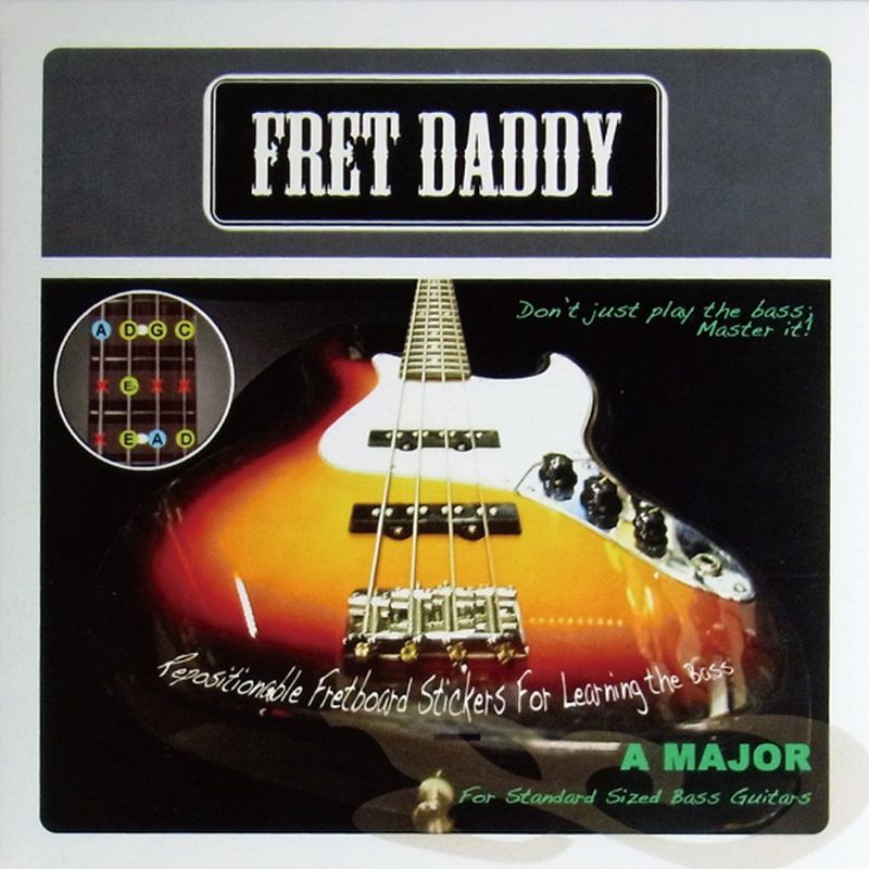Fret Daddy Scale Didactic Seal for Base Major Scale (A Scale) - Online ...