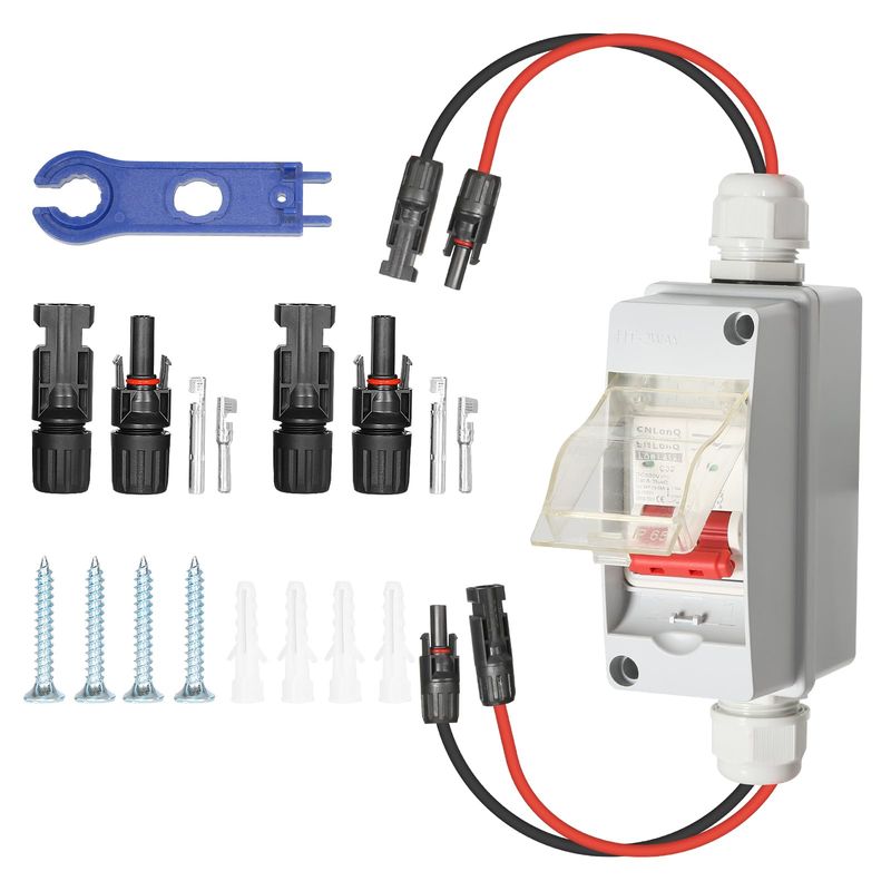 Jadeshay Circuit Breaker, PV Combiner Box DC Isolator 500V 32A String ...