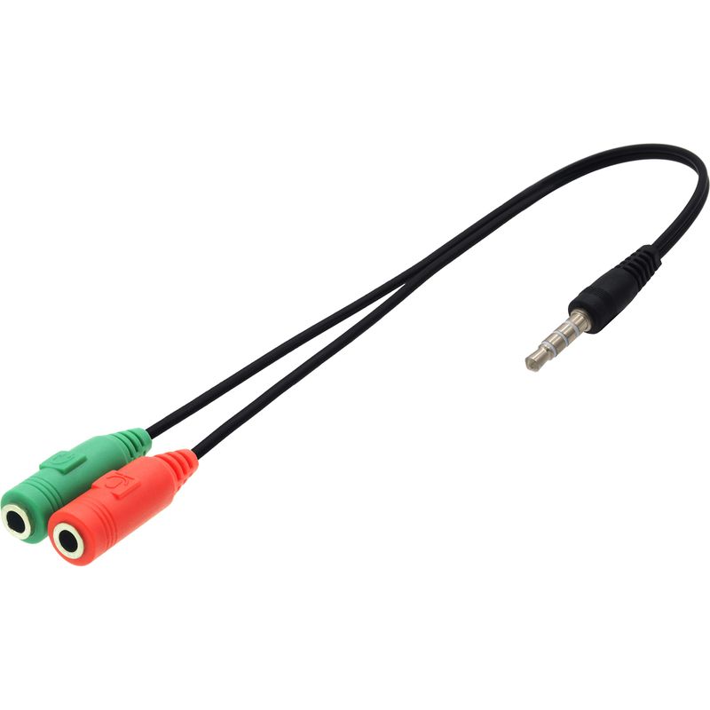 Audiophan Audio Cable Connect Individual Microphone and Headphone to ...