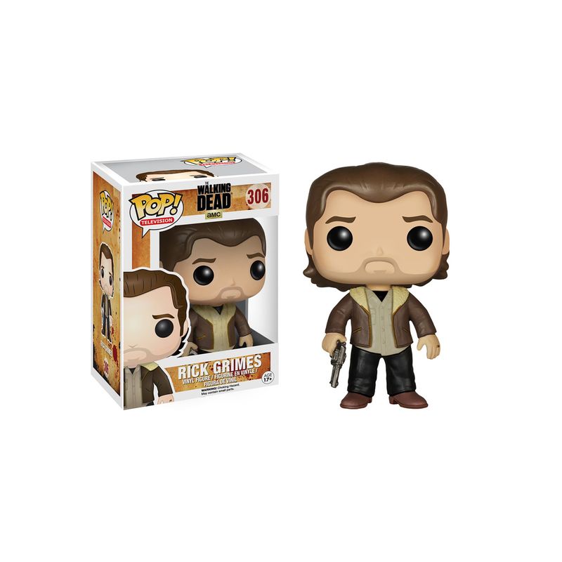 Funko Pop TV: Walking Dead Season 5 Rick Grimes Action Figure - Online ...