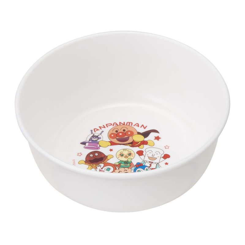 Lec Anpanman Bowl 5.5 x 5.5 x 2.4 inches (14 x 14 x 6 cm), Microwave ...