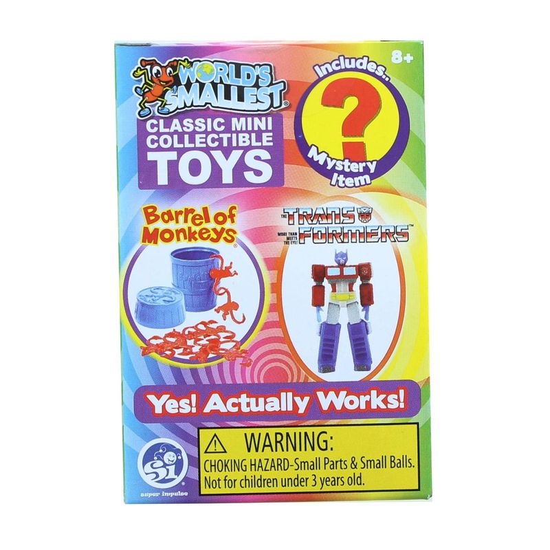 Worlds Smallest Classic Novelty Toy Series 4 Blind Box - 1 Count ...