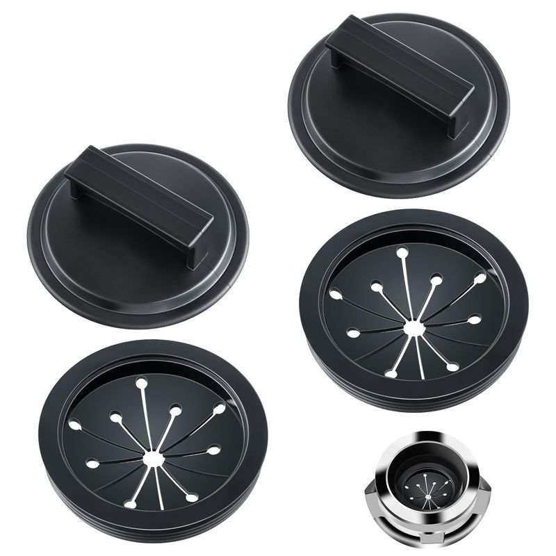Meonum 4Pcs 3 Inch Garbage Disposal Splash Guards with Round Kitchen ...
