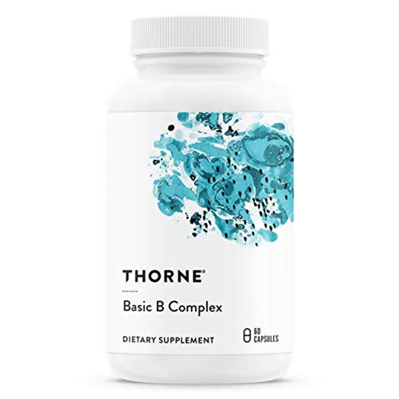 Thorne Basic B-Complex - Tissue-Ready Vitamin B Complex Supplement with ...