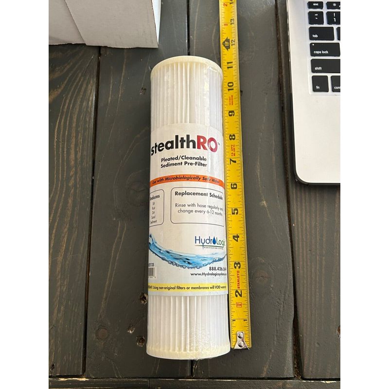 HydroLogic StealthRO Pleated/Cleanable Sediment Pre-Filter - Online Marketplace - EveryMarket