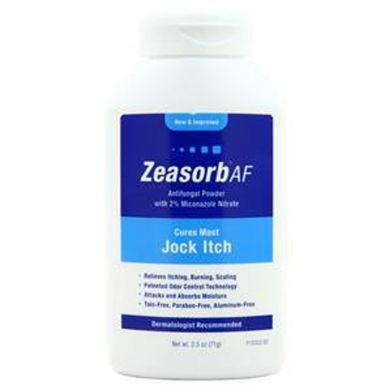 Crown Laboratories Zeasorb AF Antifungal Powder - Jock Itch 2.5 oz ...