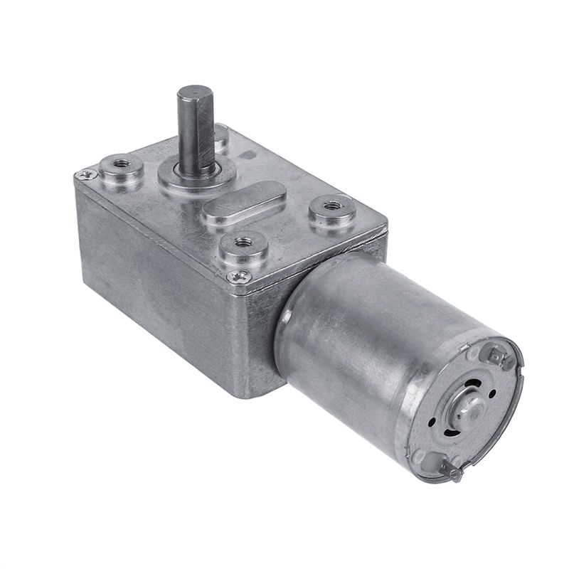 Gear Motor Reversible High Torque Turbo Worm Gear DC Motor DC 12 V ...