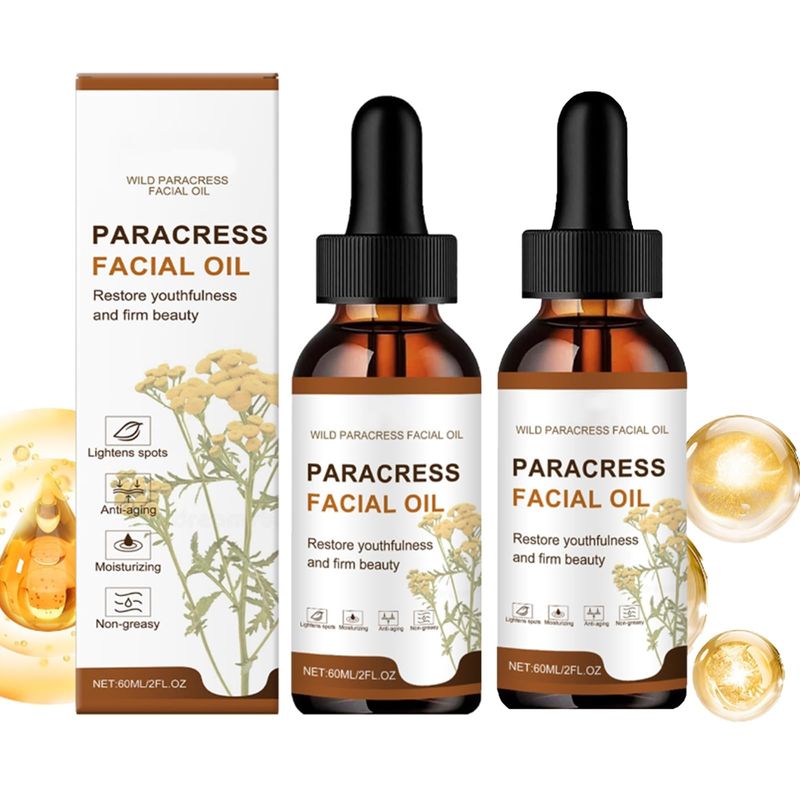 2PCS Paracress Facial Oil, Paracress Oil, Paracress Facial Serum ...