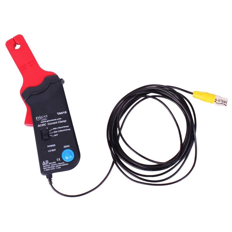 PICO TECHNOLOGY TA018 PicoScope 60 A AC/DC current clamp - Online ...