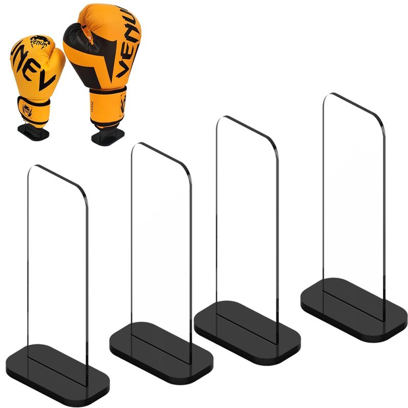 LITAITAI 2 Pack Boxing Glove Stand, Boxing Gloves Display Case ...