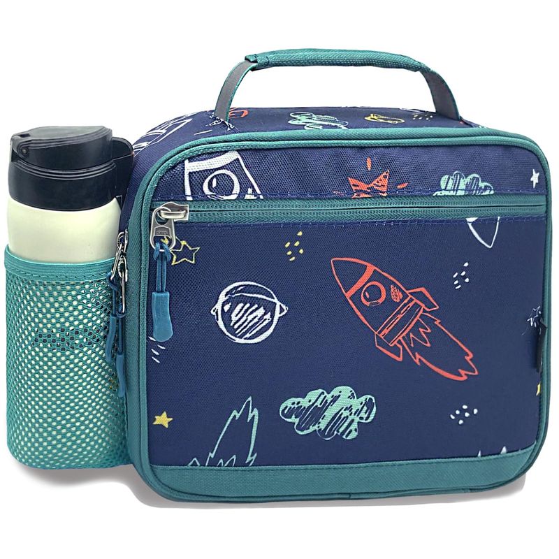 Kulle Kids Lunch Box,Lunch Bag Kids Boys With Reflective Strips and ...