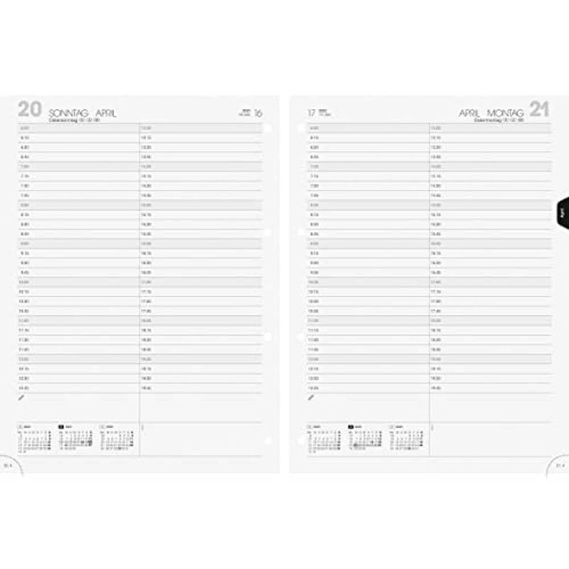 BRUNNEN Daily Replacement Calendar Model 787 2023 A4 - Online ...